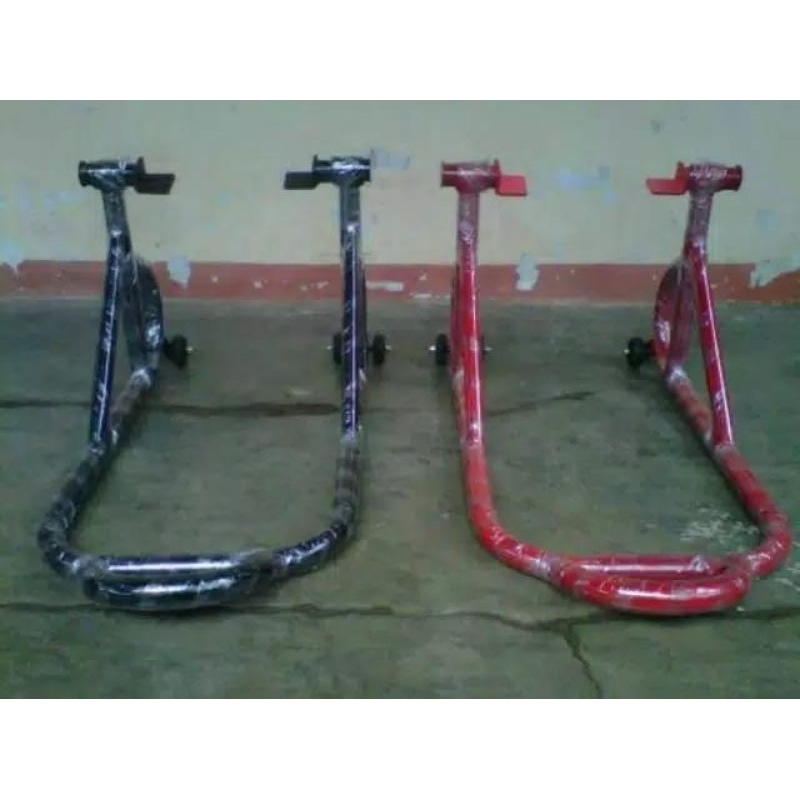 Jual STANDAR PADDOCK PEDOK MOTOR UNIVERSAL MODEL(L & Y) | Shopee Indonesia