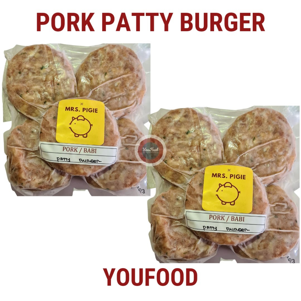 Jual Pork Patty Burger - Daging Burger Babi 500gr | Shopee Indonesia