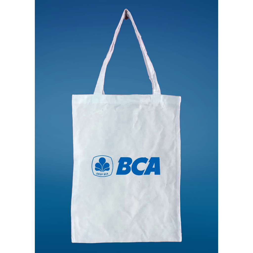 Jual Totebag Custom Desain BANK BCA / Tas Souvenir Event / Goodie Bag ...
