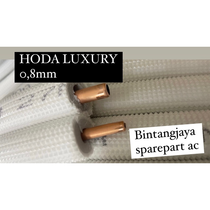 Jual Pipa AC selang AC 0,8mm HODA LUXURY 1/2pk 3/4pk 1pk per METER ...