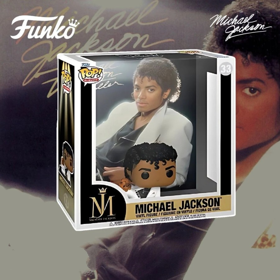 Jual ORIGINAL Funko Pop Album Cover Michael Jackson Thriller MJ Figure ...