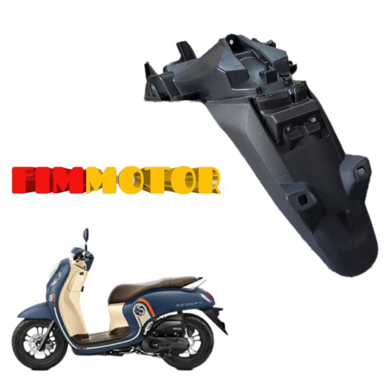 Jual Spakbor Slebor Belakang Honda Scoopy New K2F 2020 2021 2022 2023 ...