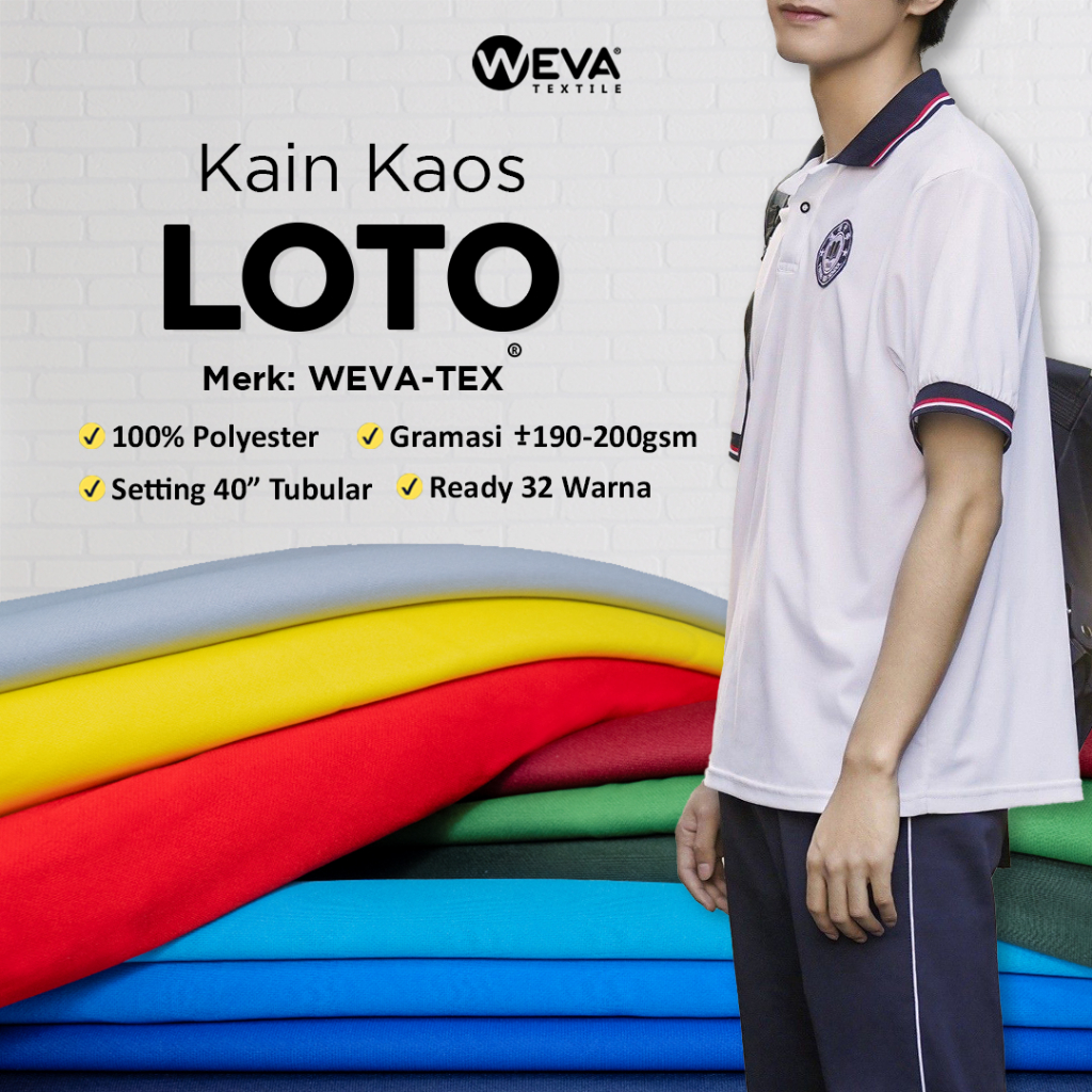 Jual Kain Lotto PE perKILO - Bahan Kaos Loto untuk Celana Training ...