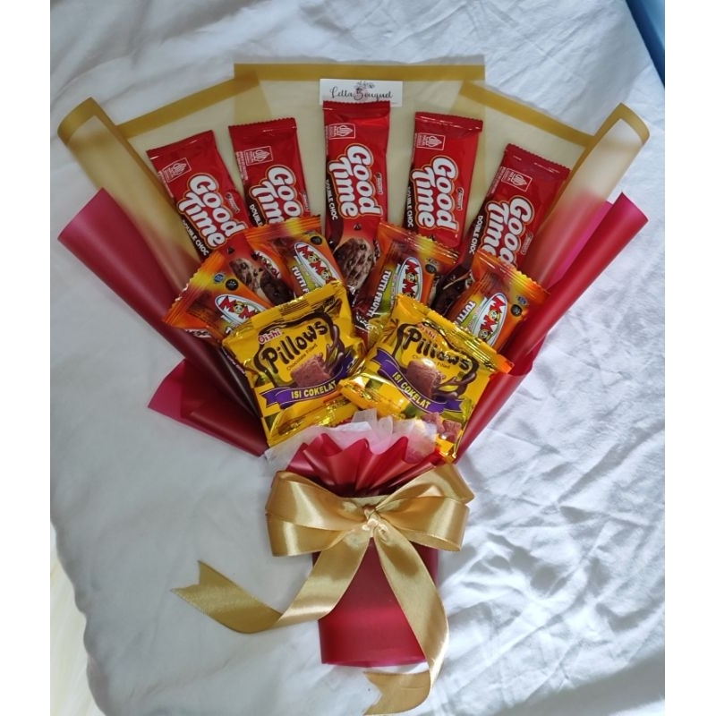 Jual Letta - bouquet snack / buket snack / buket good time series ...