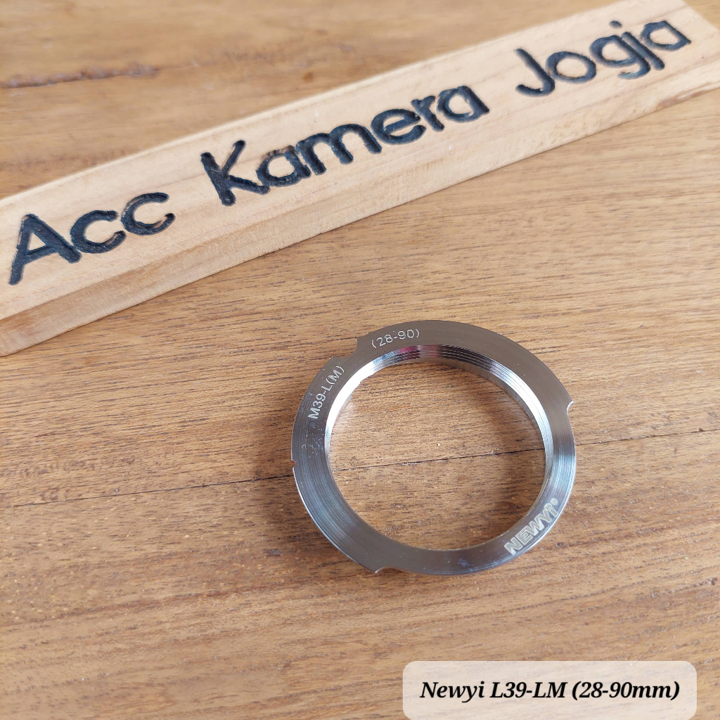 Jual Newyi Lens Adapter L39 M39 LTM to LM Leica Mount (lensa 28 - 90mm ...