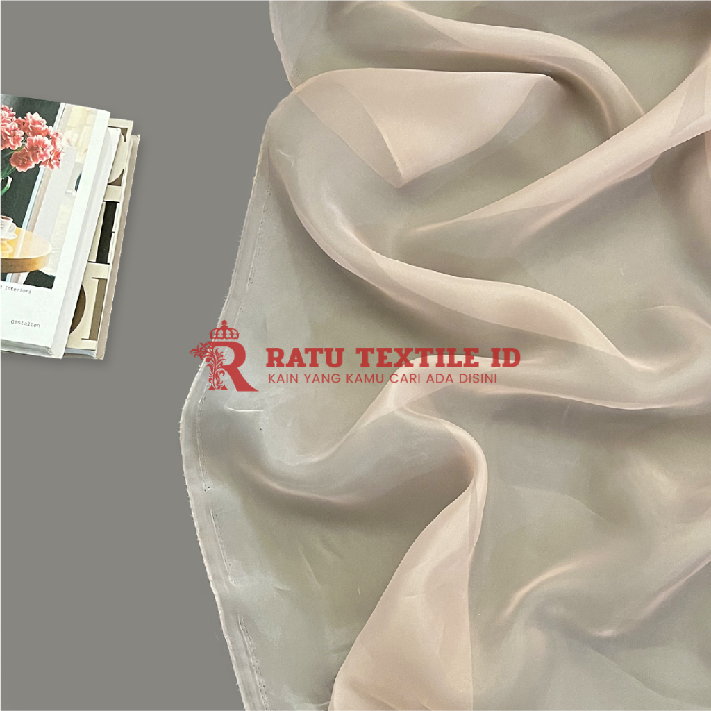 Jual Kain Organza Polos Organsa Polos Organdi Polos | Shopee Indonesia