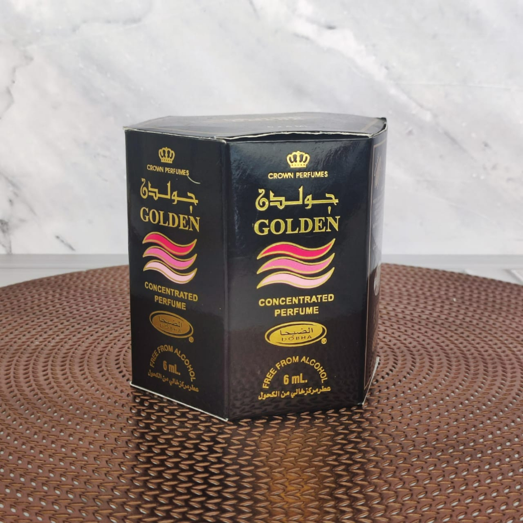 Jual PARFUM ARAB GOLDEN ROLL ON 6 ML | MINYAK WANGI ROLL ON |NON AL ...