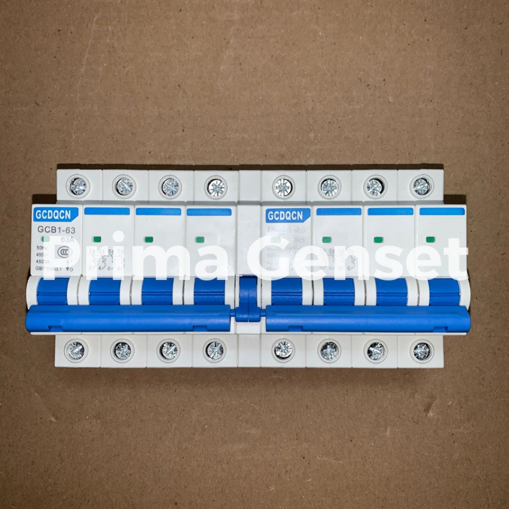 Jual MCB Interlock Switch Breaker 63A 380VAC 4Pole 3Phase | Shopee ...