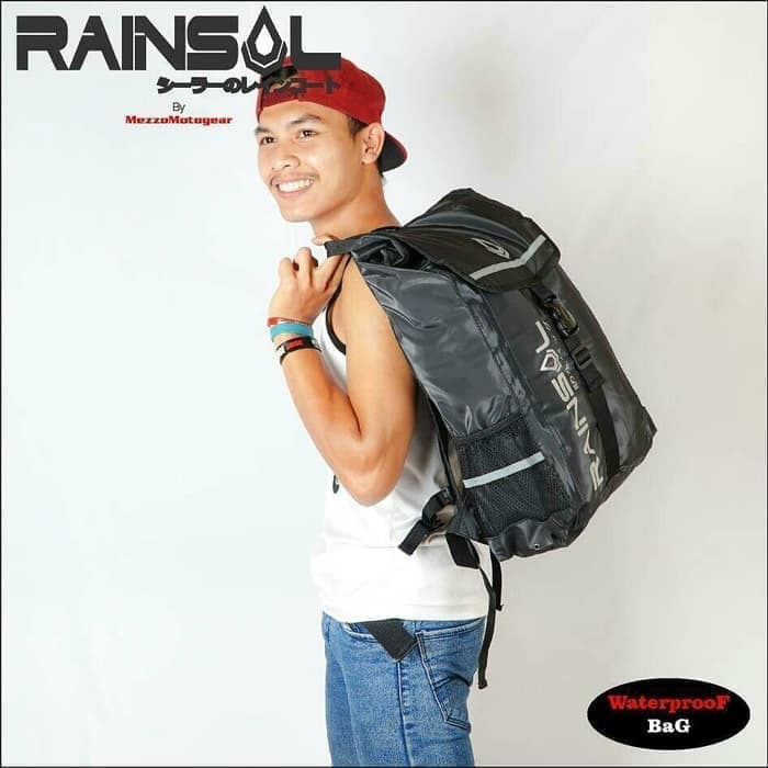 Jual Tas Ransel Waterproof Rainsol | Shopee Indonesia