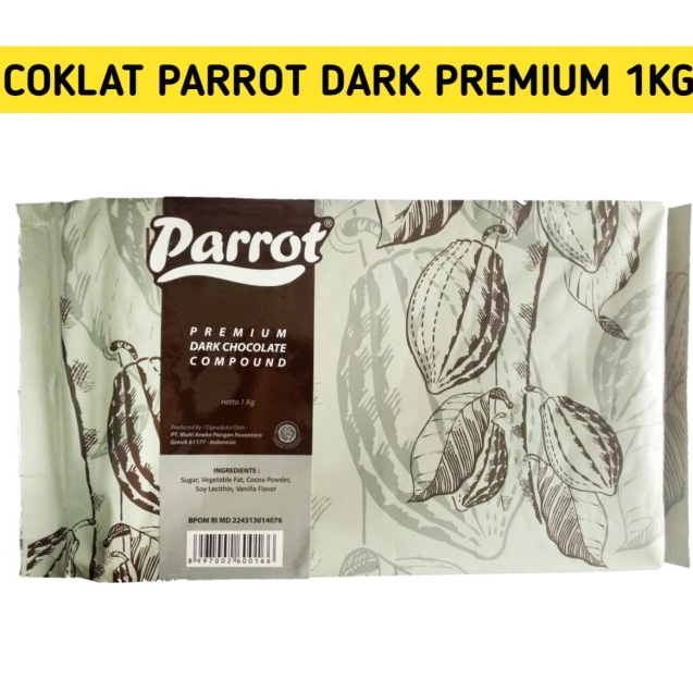 Jual Parrot Premium Dark Chocolate 1kg Coklat Batang 1kg | Shopee Indonesia