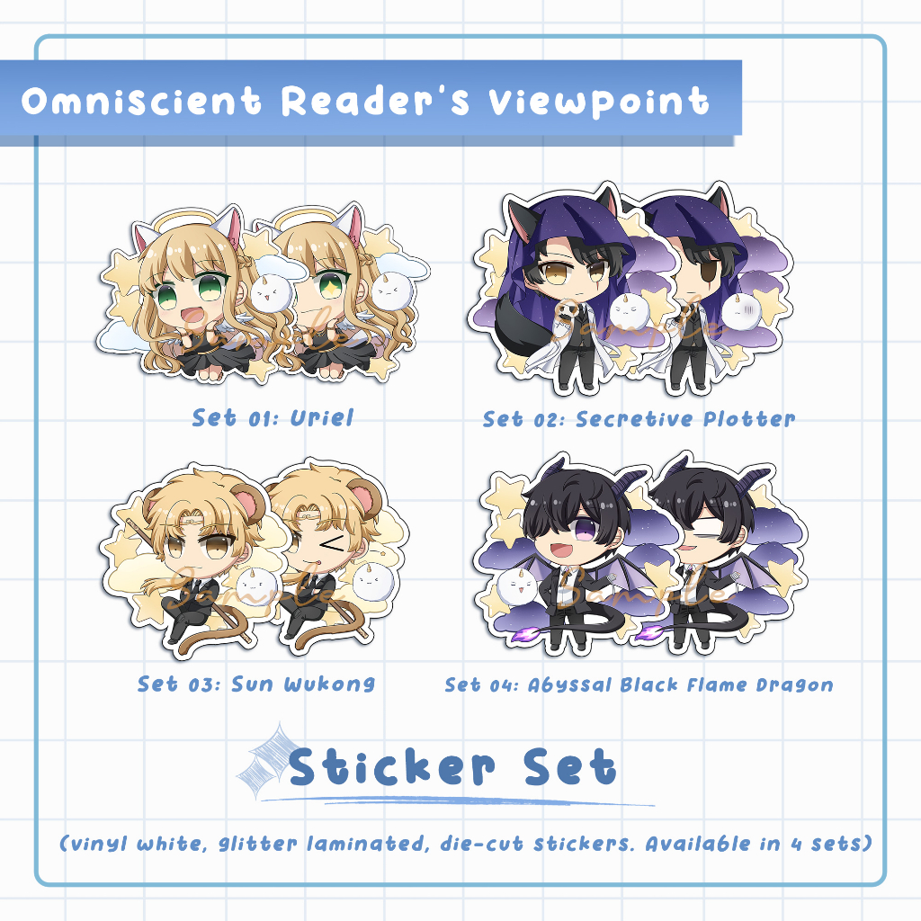Jual Omniscient reader's viewpoint ORV Sticker Constellation ver ...
