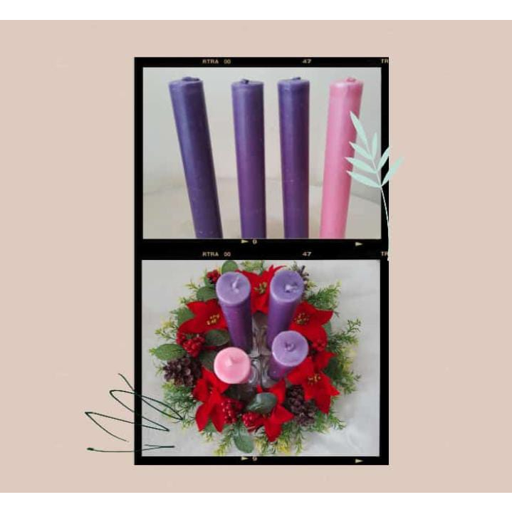 Jual Lilin advent /Lingkaran Tempat Lilin / Lingkaran Tempat Lilin ...