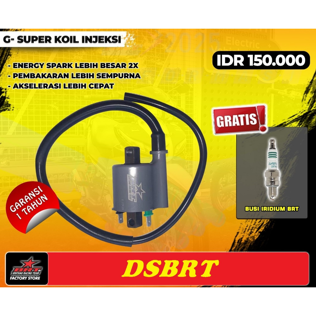 Jual COIL KOIL BRT INJEKSI SUPER Koil BEAT VARIO SCOOPY GENIO CRF SONIC ...