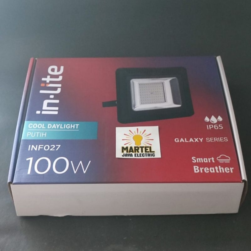 Jual LAMPU SOROT/FLOODLIGHT/LAMPU TEMBAK LED INLITE GALAXY INF027 100 WATT | Shopee Indonesia
