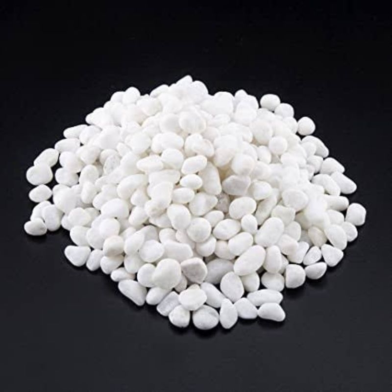 Jual Batu Putih Salju Aquarium 500gr / Batu hias / Batu Aquarium dan ...