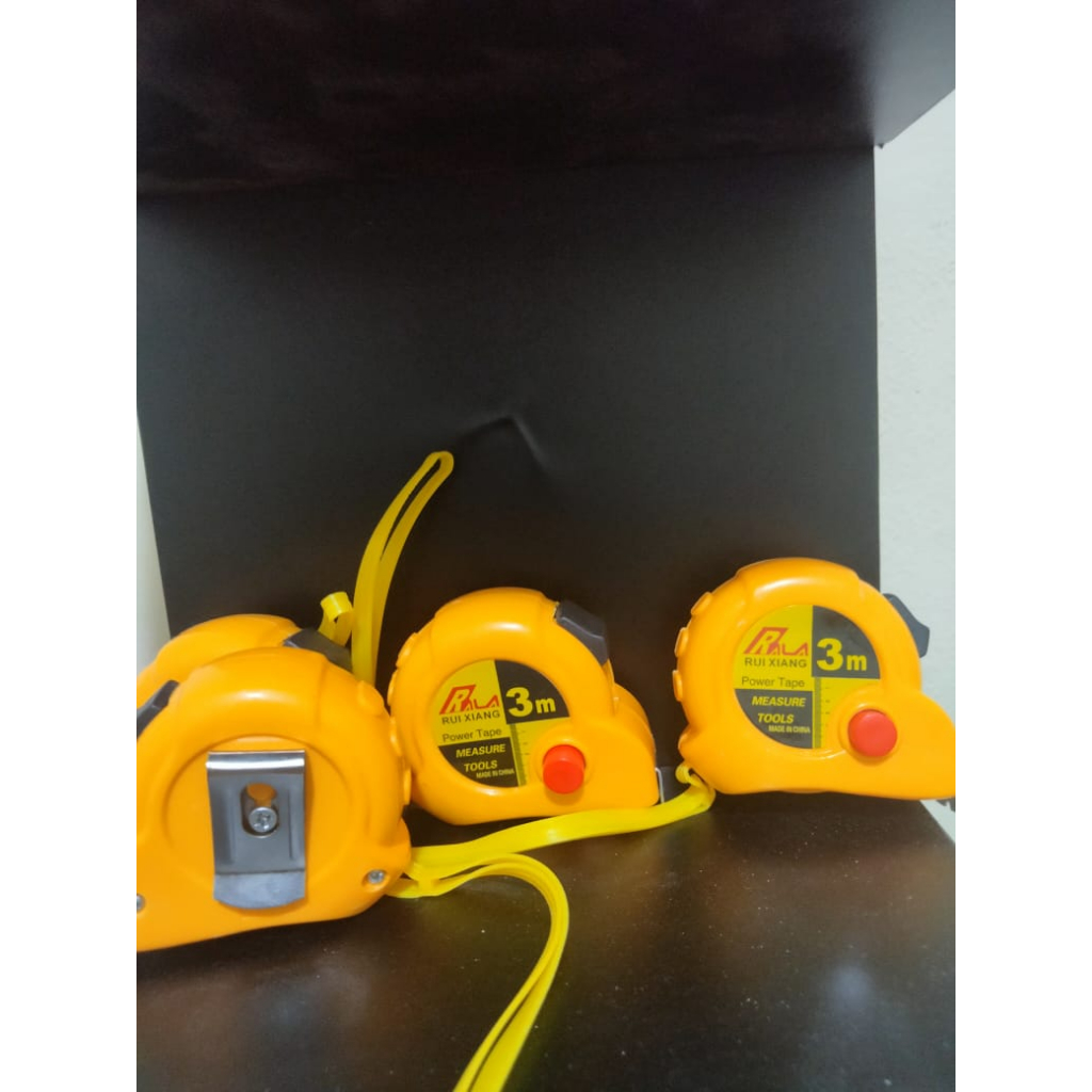 Jual Meteran Rui Xiang 3M / Measuring tape/Meteran tukang Pita Putih ...