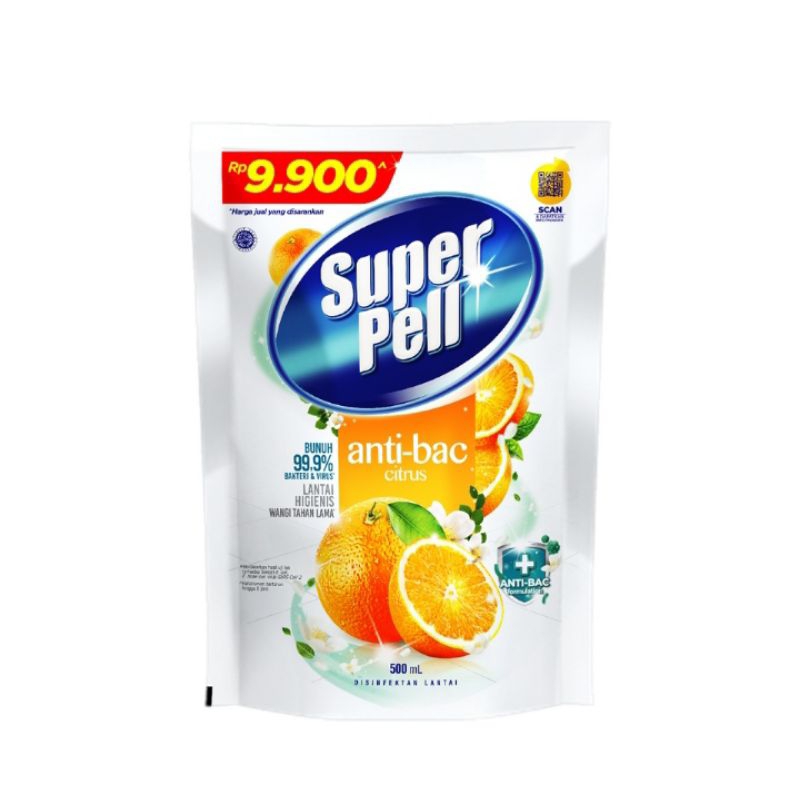 Jual Super Pell Sabun Pembersih Lantai 500ml | Shopee Indonesia