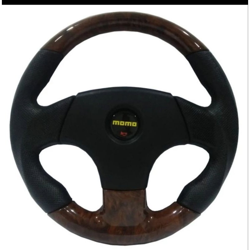 Jual Setir Racing Momo Model 8943 Wood | Shopee Indonesia