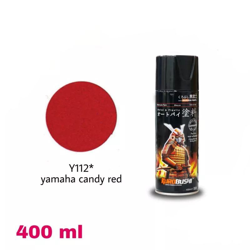 Jual SAMURAI PAINT Y112 CANDY RED CAT SEMPROT SPRAY WARNA SMOKE CLEAR ...