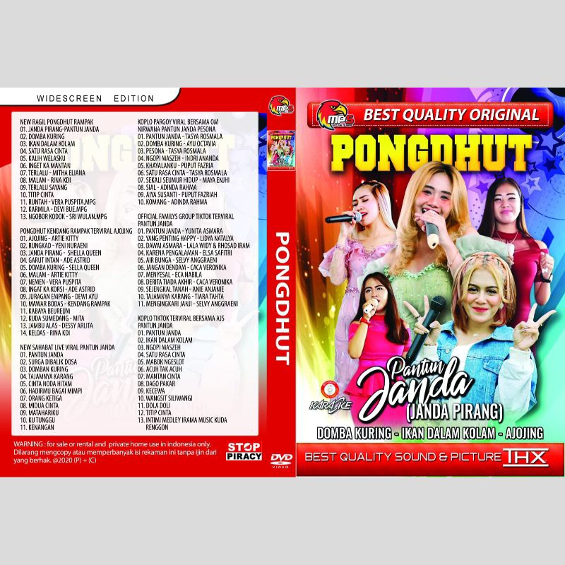 Jual Kaset Video Lagu Pongdhut Pantun Janda Janda Pirang Terbaru 2023 ...