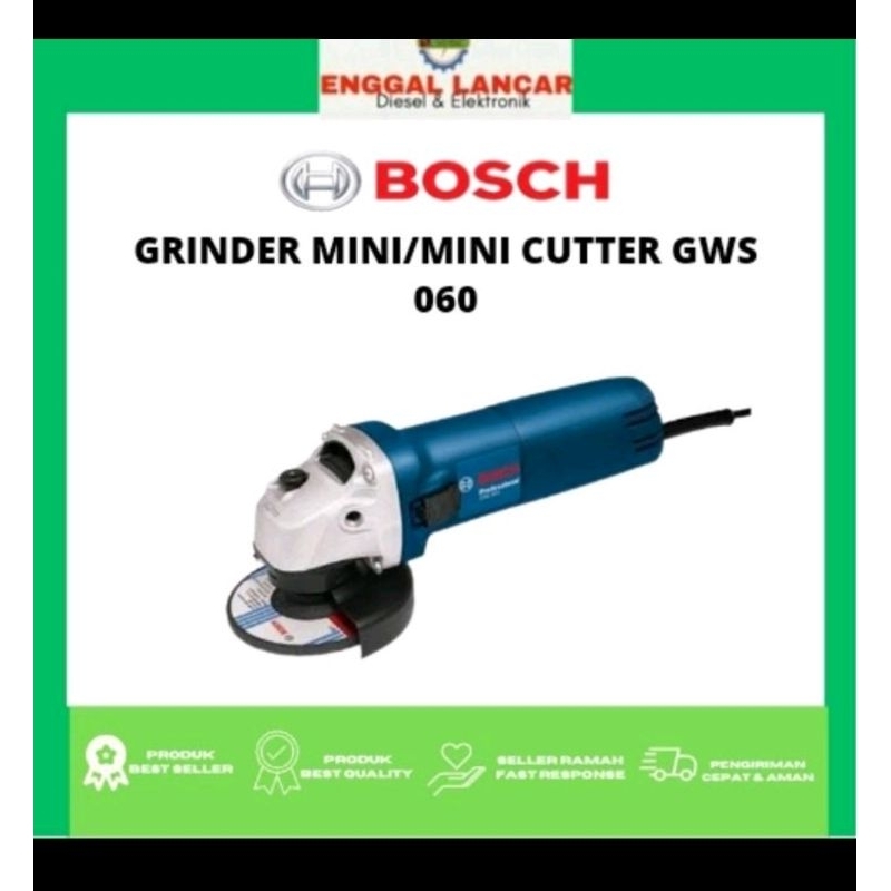 Jual BOSH GRINDER 4 INCH GWS 060 | Shopee Indonesia
