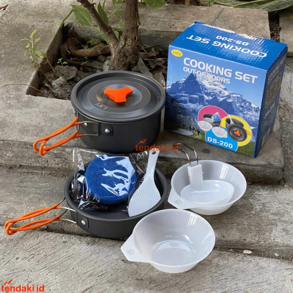 Jual Alat Masak Camping Portable Cooking Set DS 200 - SY 200 LWY ...