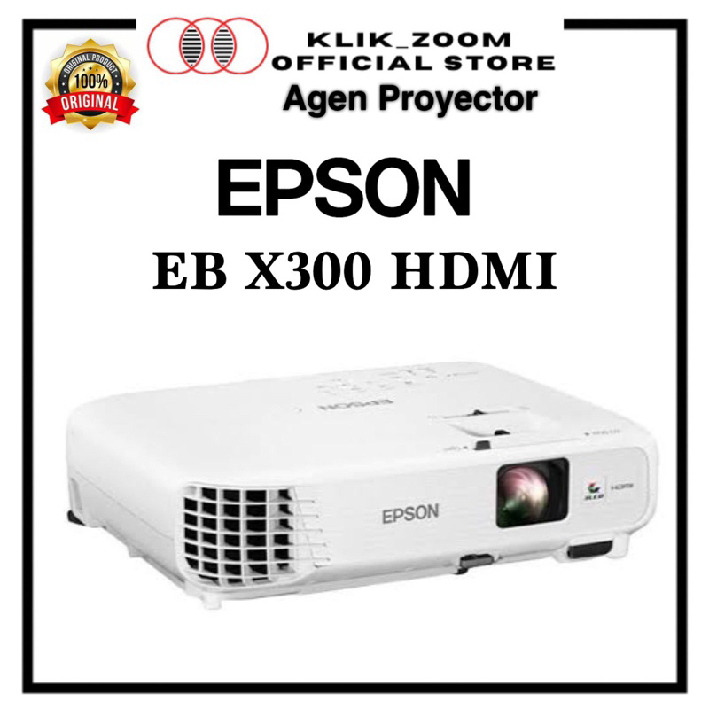 Jual PROYECTOR EPSON EB-X300 ORIGINAL PRODUCT | Shopee Indonesia