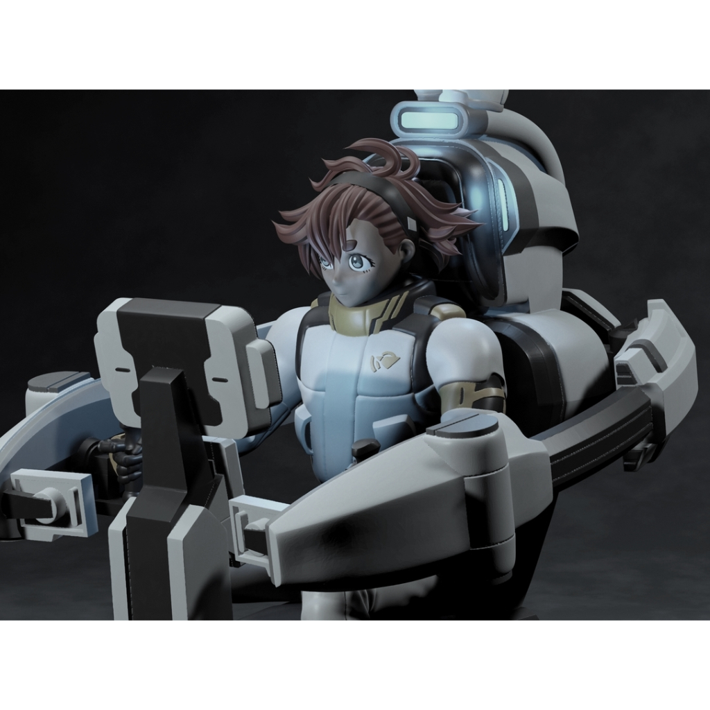 Jual Miniature Figure Gundam Mercury Sulleta Ericht HG MG RG 1/100 1/144 | Shopee Indonesia