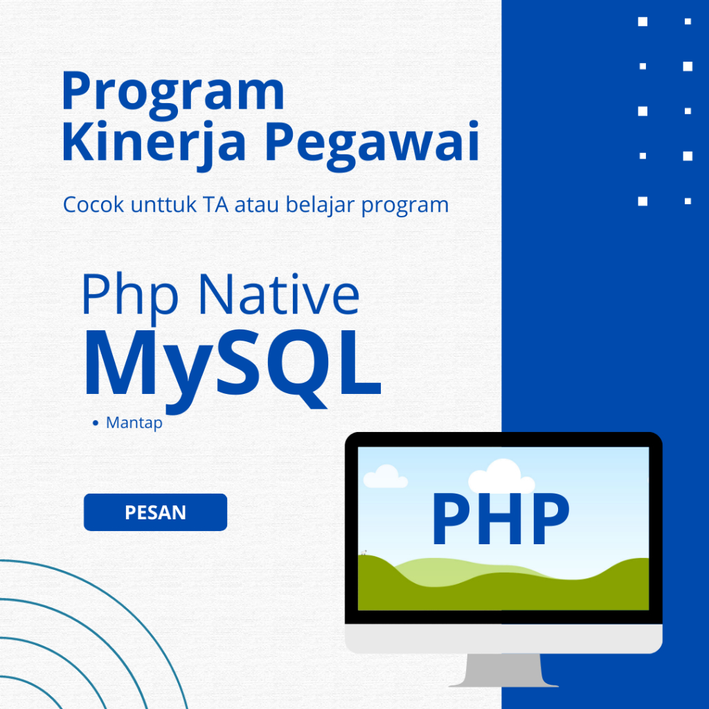 Jual Program Aplikasi Penilaian Kinerja Pegawai Program Penilaian Kinerja Pegawai Sederhana ...