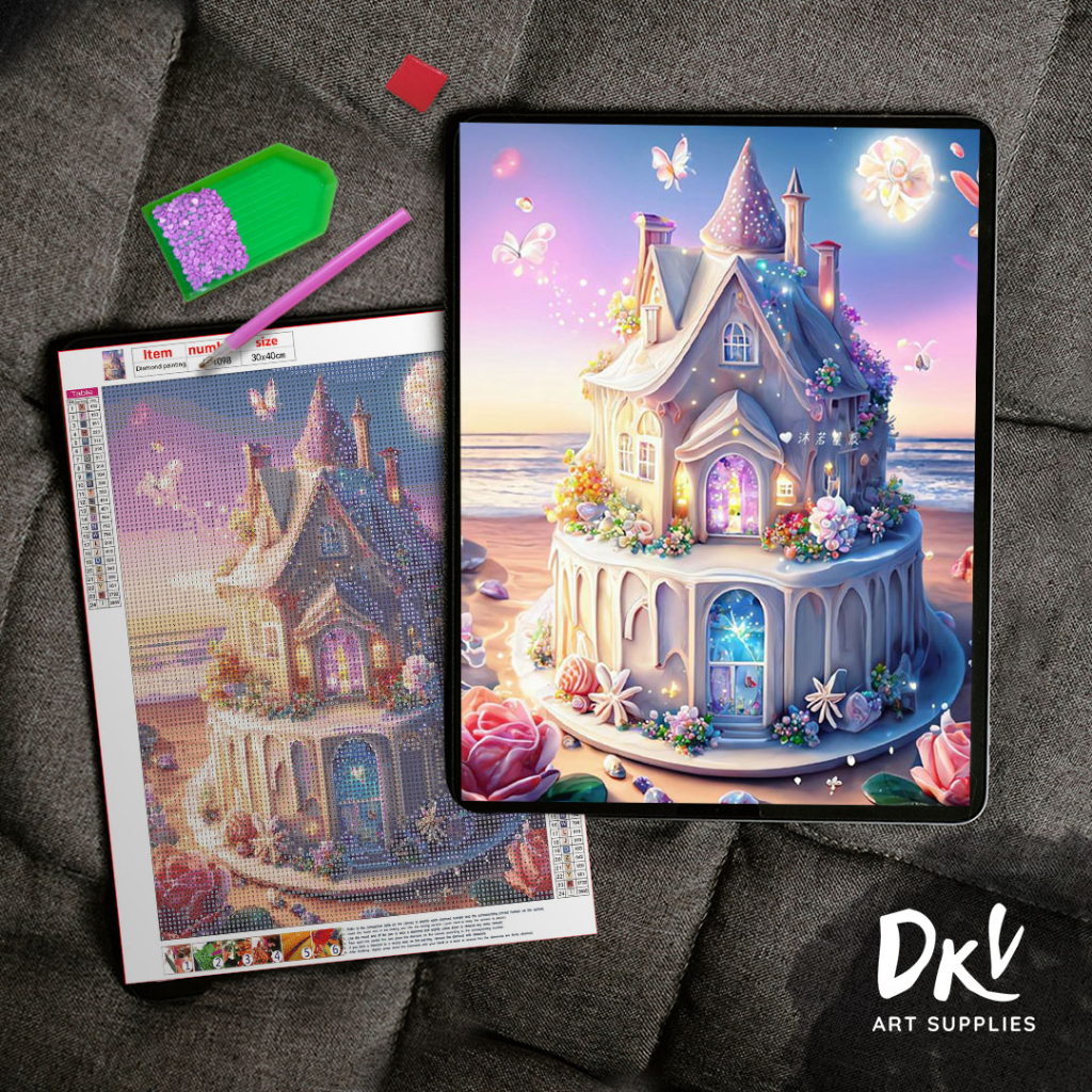 Jual 5D DiamondPainting Set DIY Diamond Painting【 30 x 40 】Full Drill ...