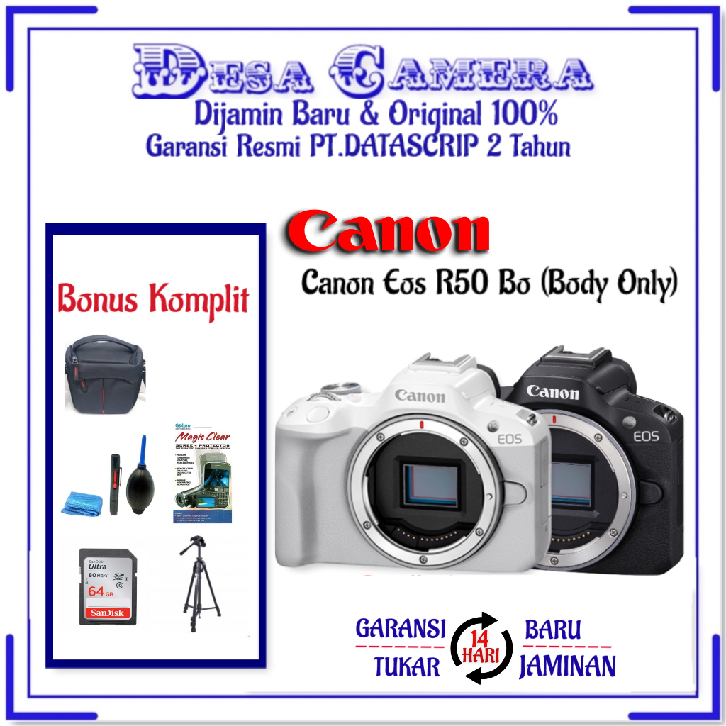 Jual Canon EOS R50 Body Only Mirrorless Camera Canon EOS R 50 Body Only ...
