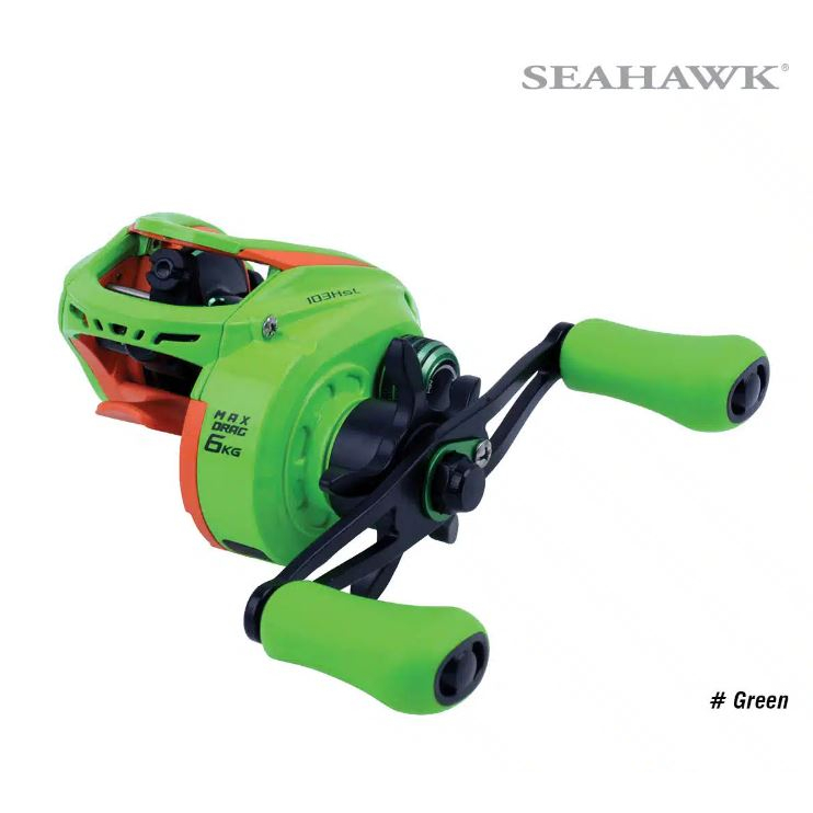 Jual Reel Pancing BC SEAHAWK BASS HUNTER 103HSL 5BB | Shopee Indonesia