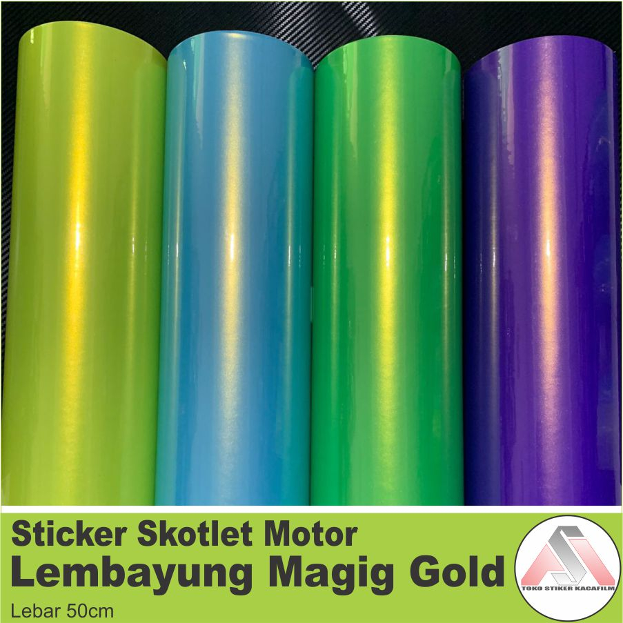 Jual Sticker Stiker Skotlet Motor Lembayung Magig Candy | Shopee Indonesia