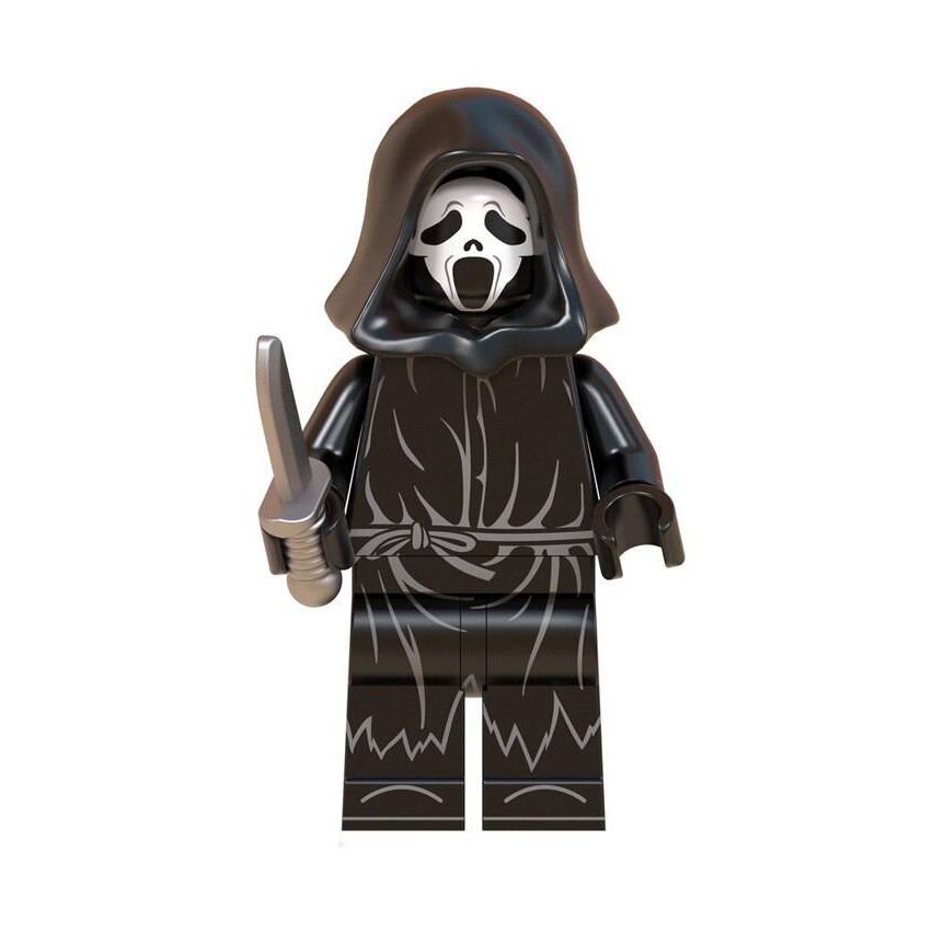 Jual Horror Ghost Face Ghostface Scream Halloween Minifigure Bricks ...