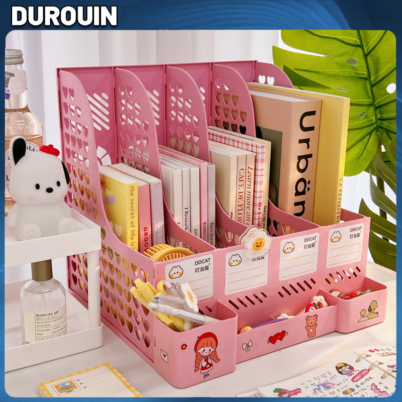 Jual Durouin-Rak Berkas /Rak Buku Minimalis / Empat rak buku transparan ...