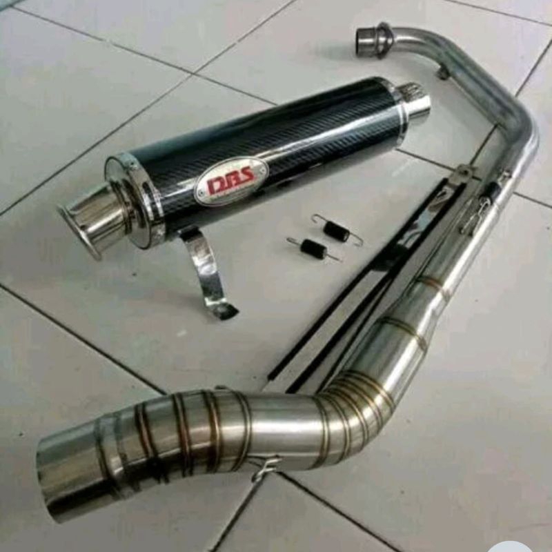Jual KNALPOT DBS CARBON full sistem satria fu vixion tiger cbr verza ...