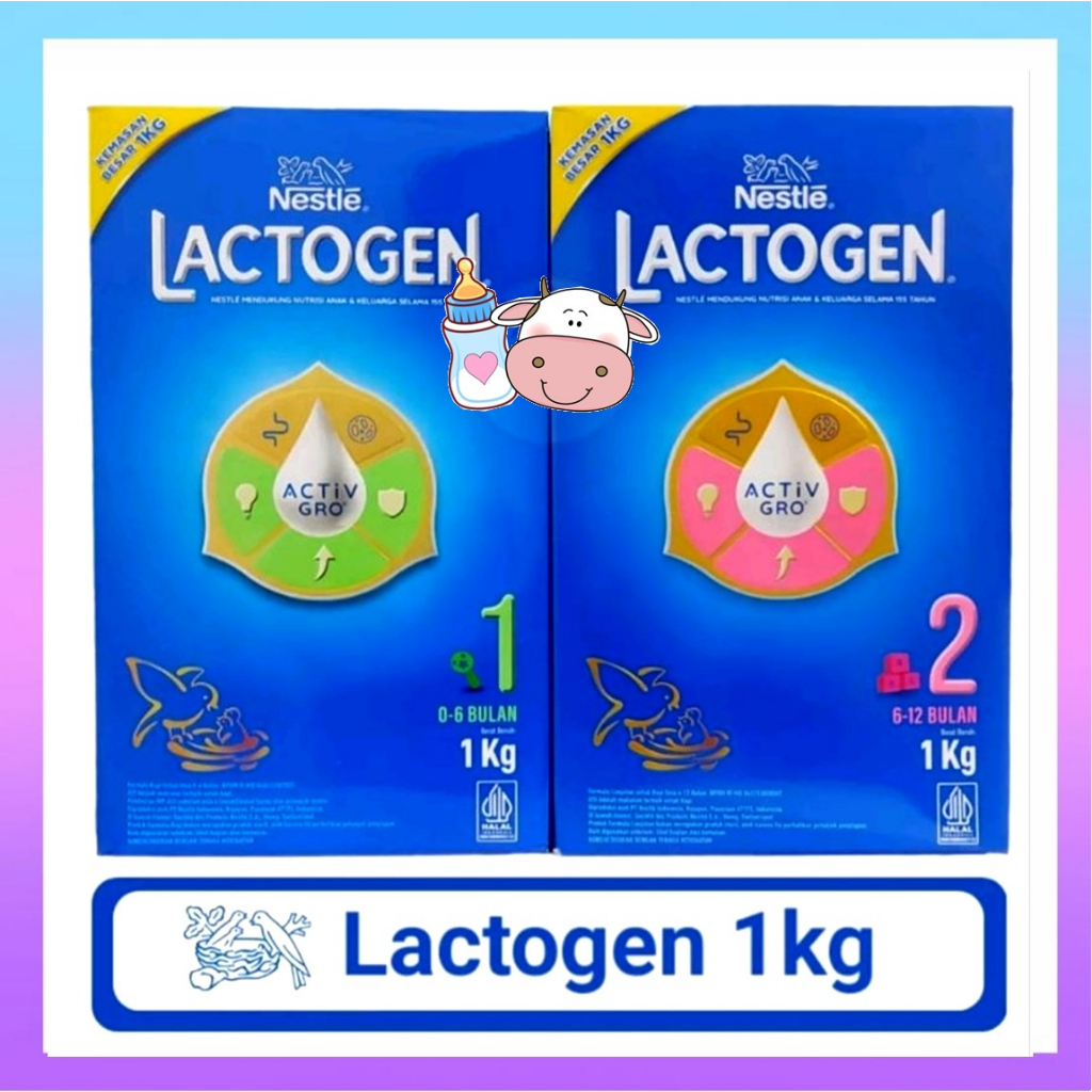 Jual Lactogen 1 / Lactogen 2 1Kg | Shopee Indonesia