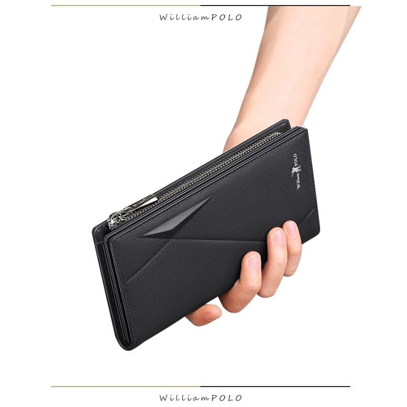 Jual Dompet William Polo leather original kulit leather asli | Shopee ...