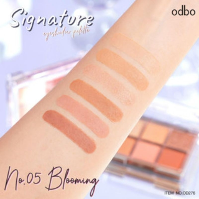 Jual ODBO Signature Eyeshadow Palette Odbo OD276 | Shopee Indonesia