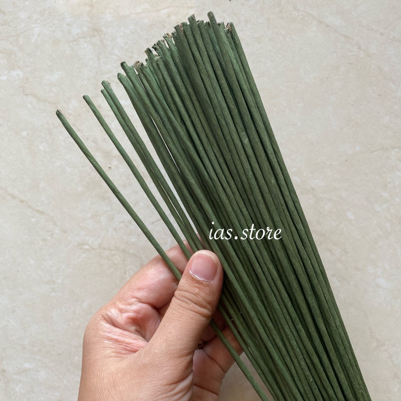 Jual Kawat Tangkai Bunga 60cm | Kawat Tangkai Flower crown | Shopee ...