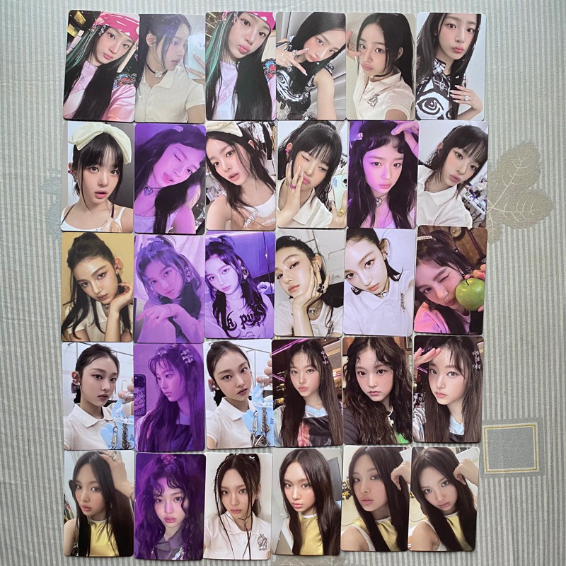 Jual [ready] photocard pc newjeans new jeans weverse ver. get up hanni haerin danielle hyein ...