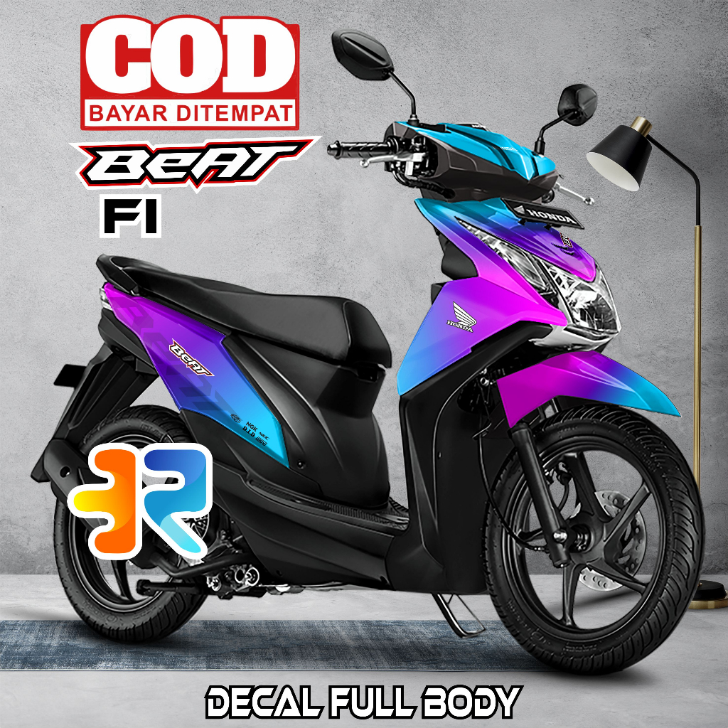 Jual Decal Beat Fi Stiker Full Body Variasi Desain Bunglon | Shopee ...