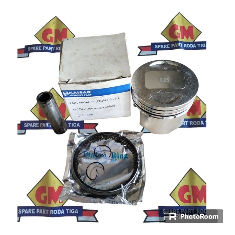 Jual piston kit 250cc ov 0,25 for kaisar treseda 250cc nozomi azabu ...
