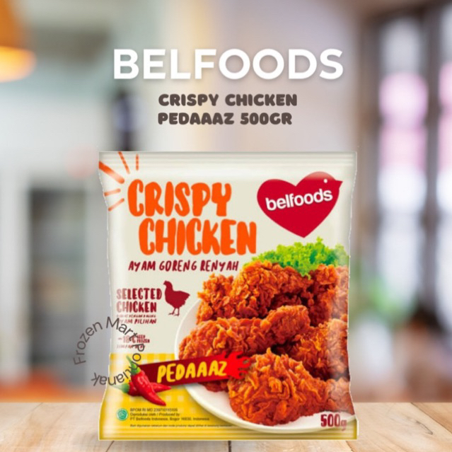 Jual Belfoods Crispy Chicken Pedaaaz 500gr | Shopee Indonesia