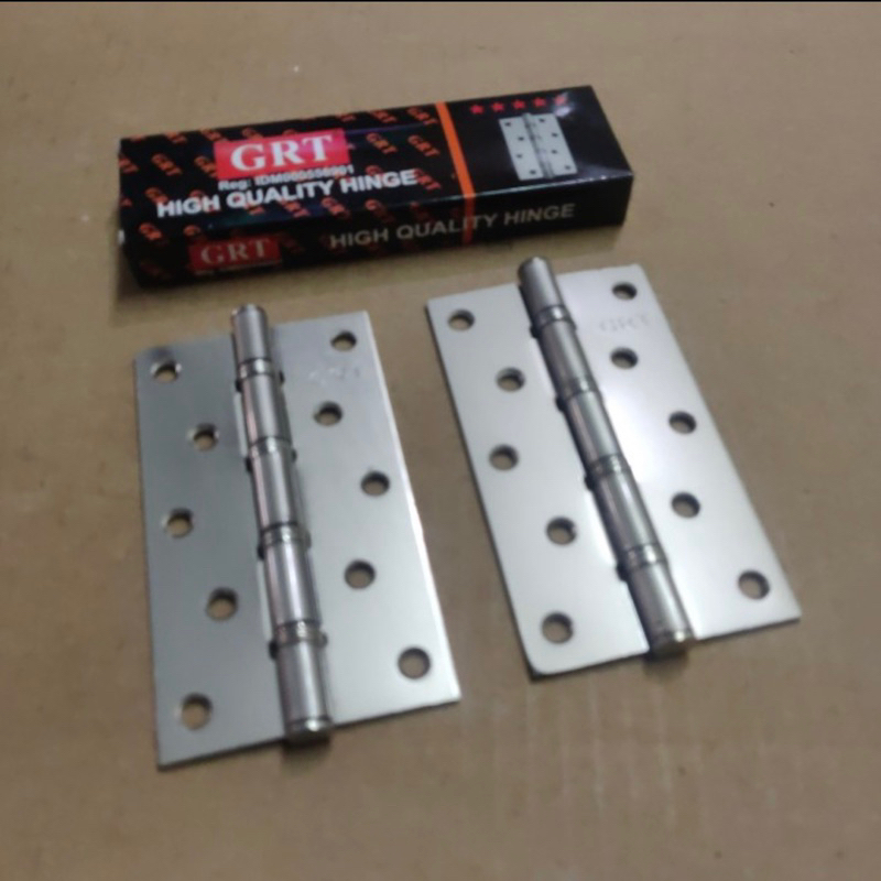 Jual Engsel Bearing/Engsel Pintu GRT 5" x 3" | Shopee Indonesia
