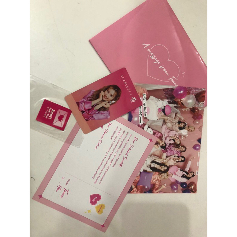 Jual PC TWICE X SCARLETT (SANA) | Shopee Indonesia