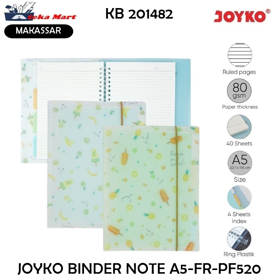Jual JOYKO BINDER NOTE A5-FR-PF520 | Shopee Indonesia