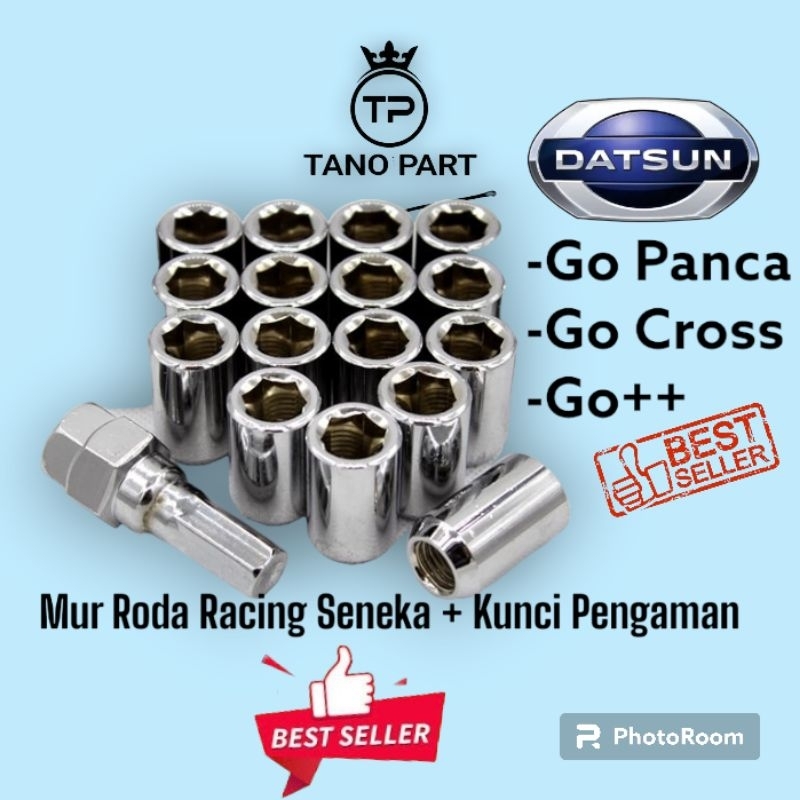 Jual Mur Roda Racing Baut Lugnut Racing Velg Seneka 16 Pcs Kunci ...