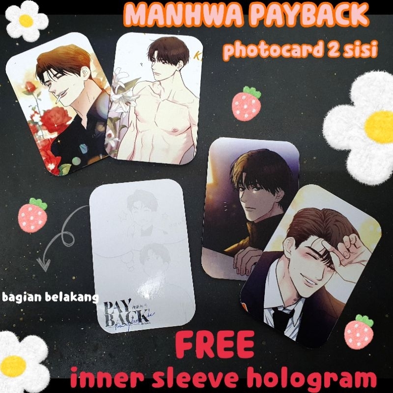 Jual photocard manhwa payback dua sisi (bl/yaoi) | Shopee Indonesia