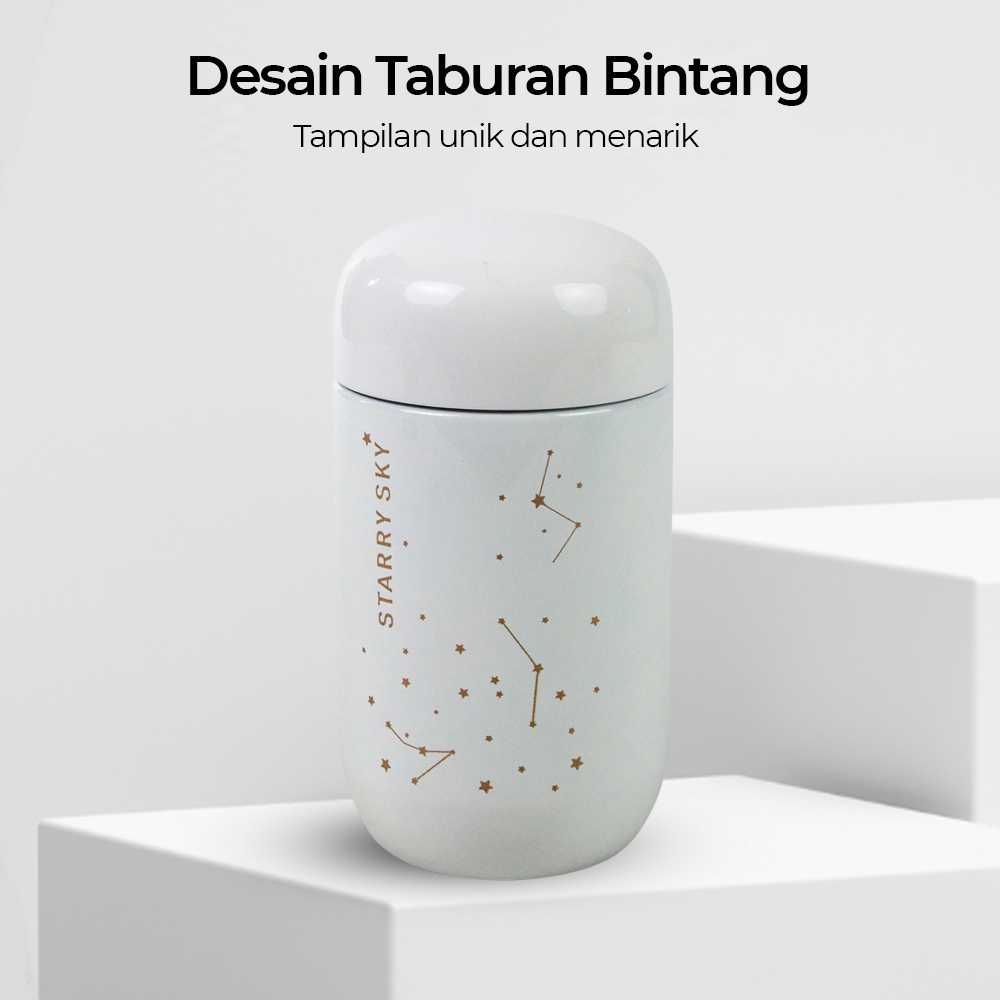 Jual One Two Cups Botol Minum Tumbler Panas Dingin Stainless Steel 200ml - JQ059 | Shopee Indonesia